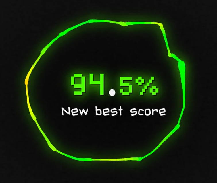 i bet y'all can't beat my perfect circle score | Fandom