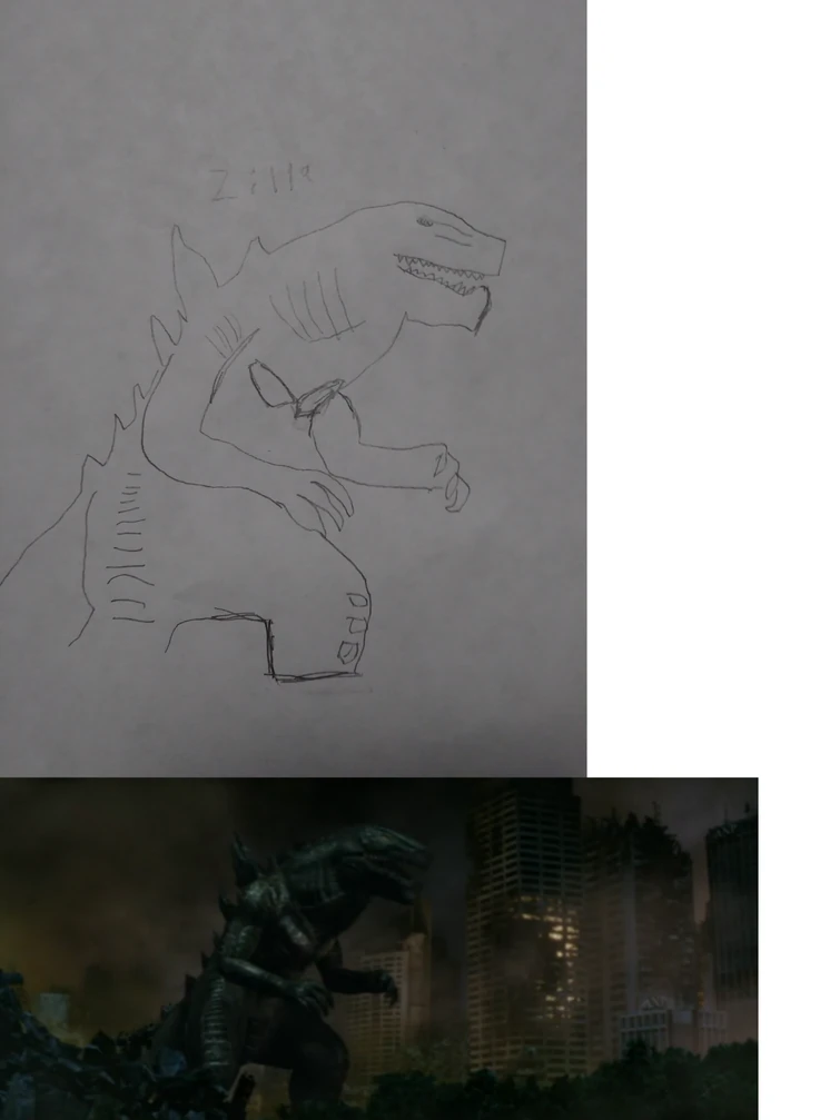 This is my first attempt at drawing Zilla from Final wars | Fandom