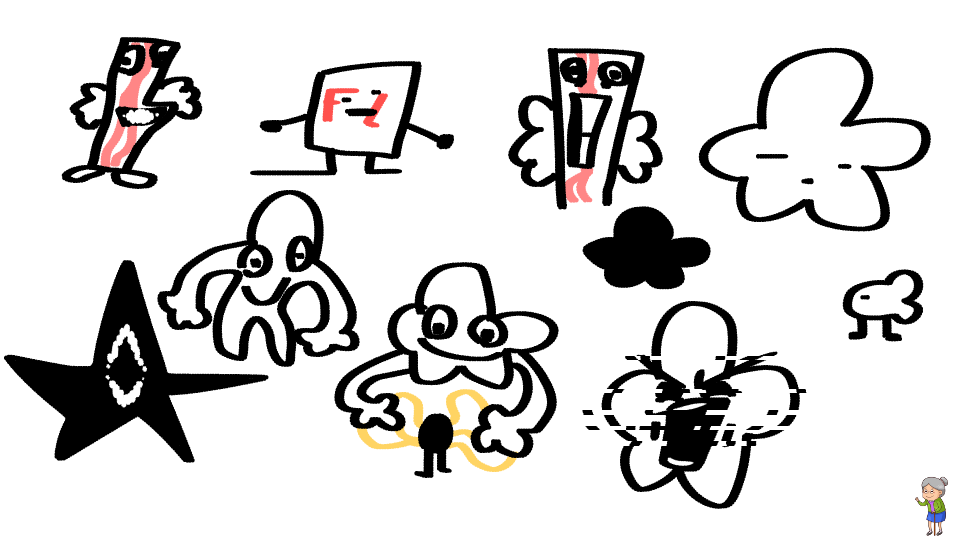 Happy star and happy straw are the most doodleable creatures alive | Fandom