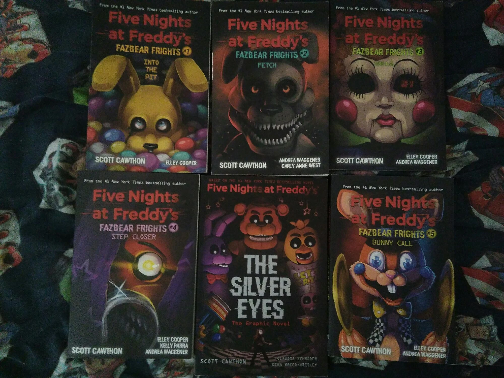 My FNaF books collection | Fandom