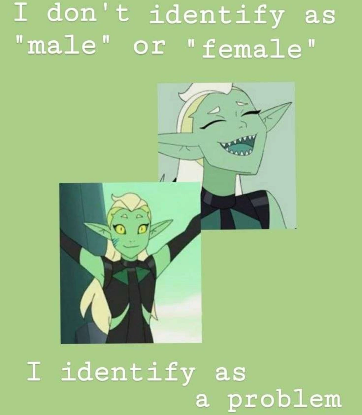 I am feeling very trans right now [/pos] | Fandom