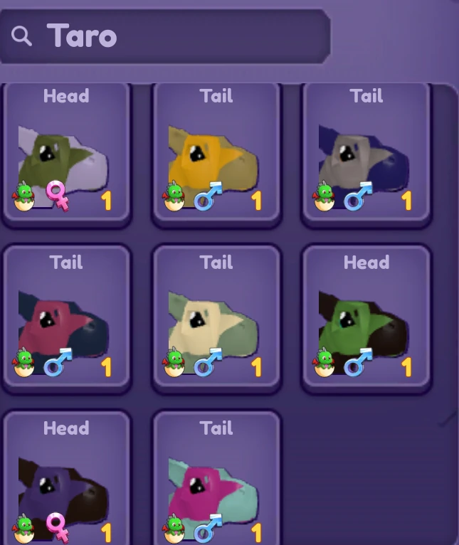 Trading head/tail blossoming aura taros and non-cosmetic traited fays | Fandom