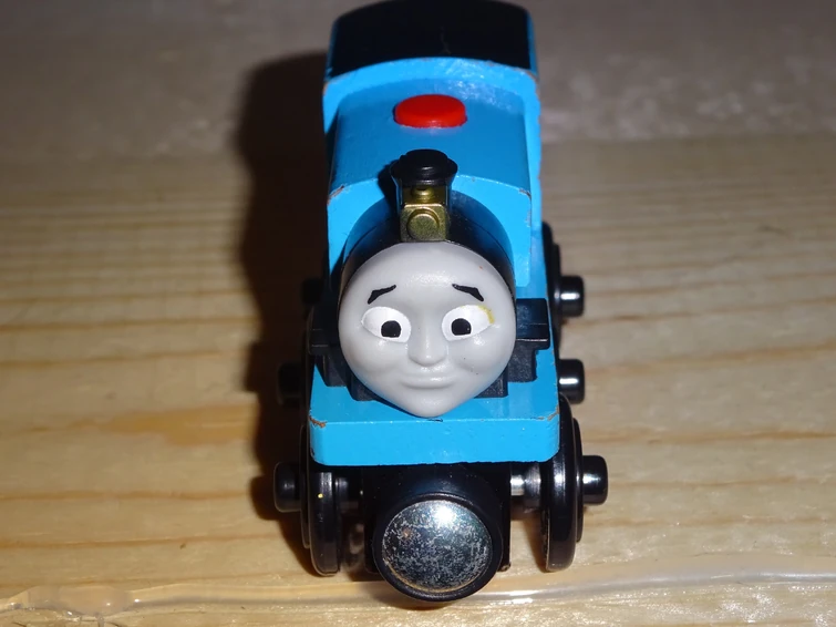 Found a Thomas wooden train named Caleb | Fandom
