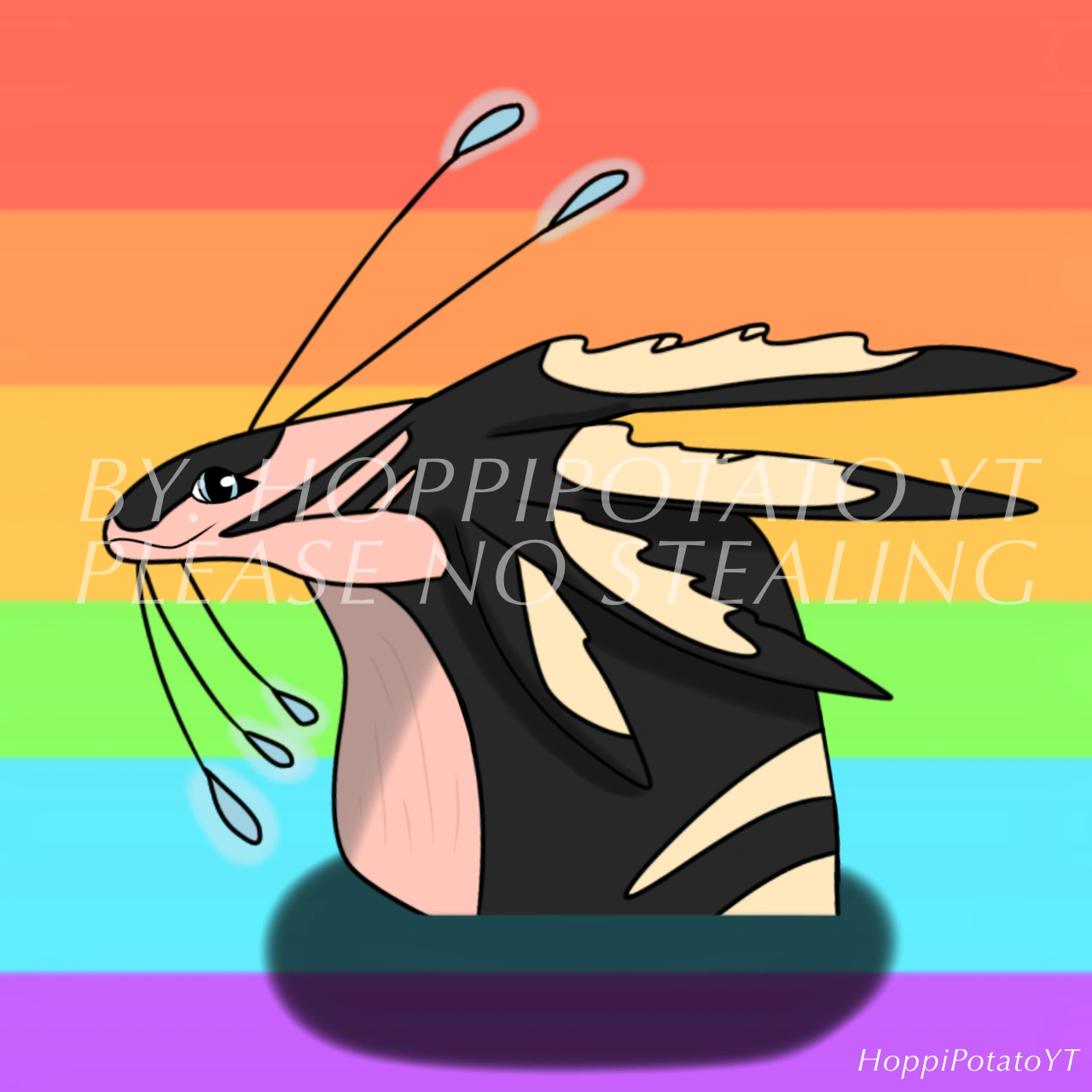 Day 1 of drawing CoS creatures with a pride backround | Fandom