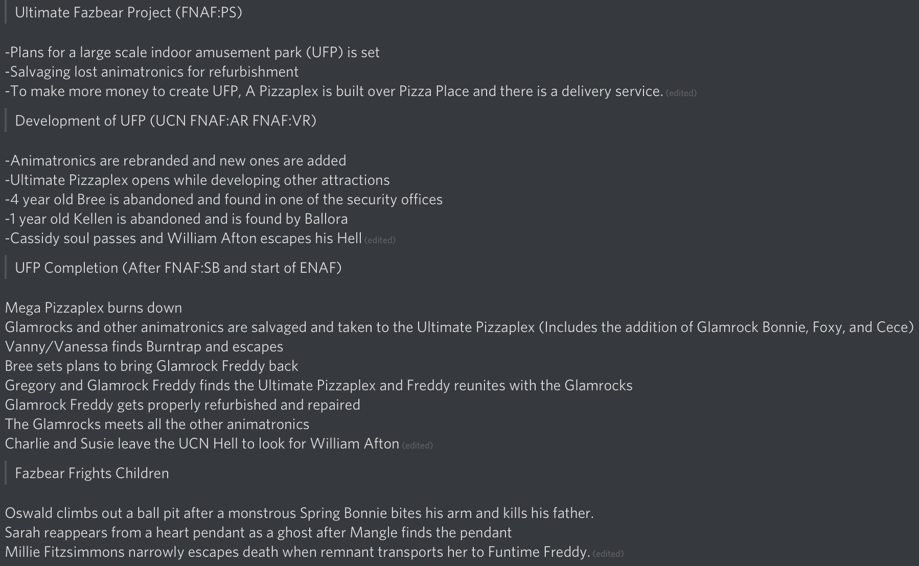 A prototype notes of ENAF AU’s timeline | Fandom