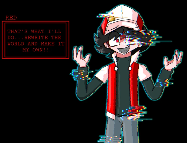 Glitchy Red | Fandom