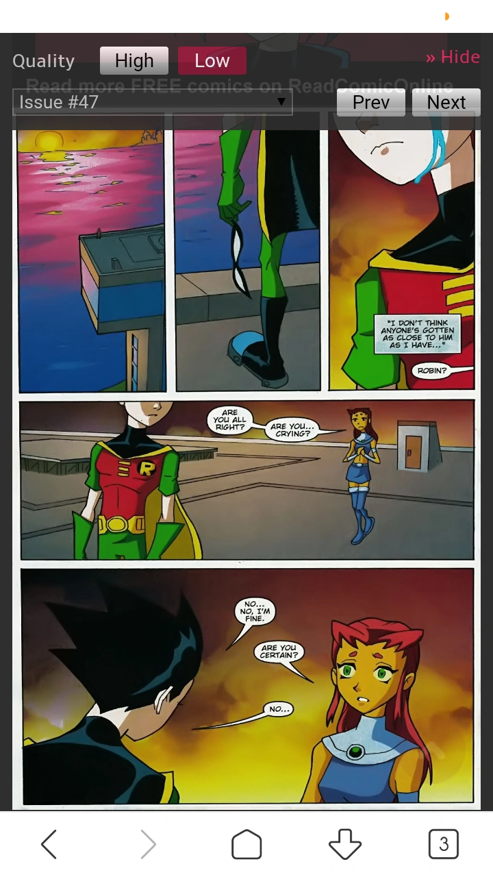 I did editing to reveal Robin's (2003) face and I am successful (sort ...