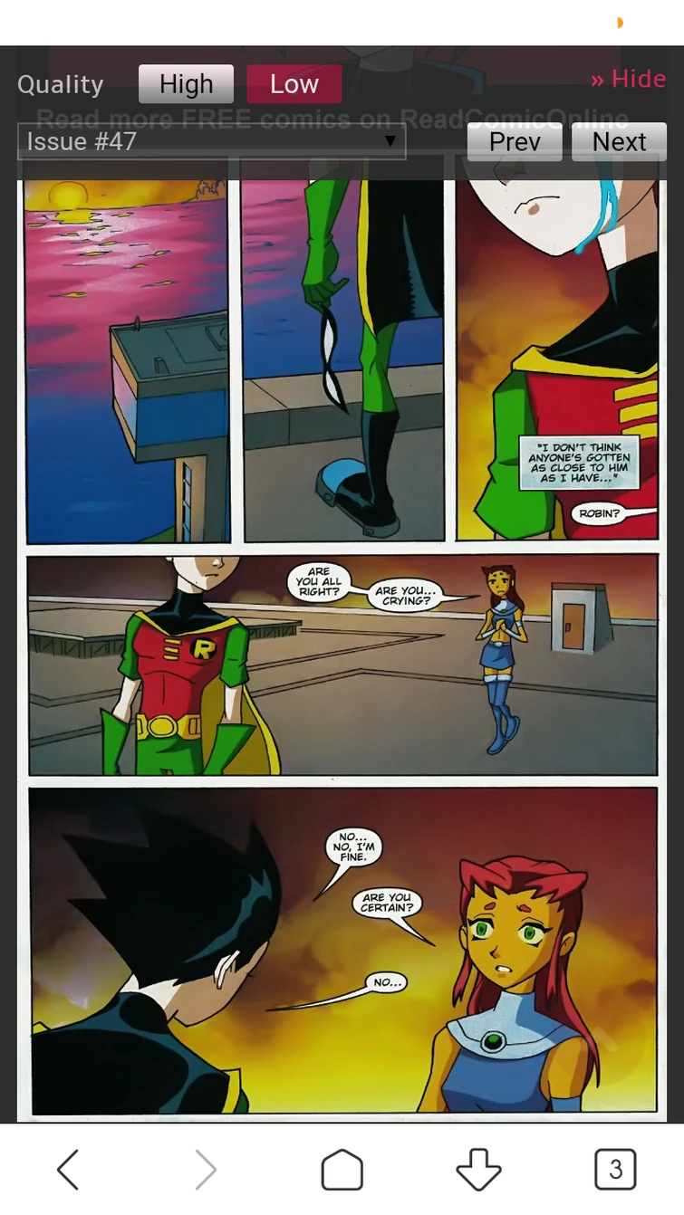 I did editing to reveal Robin's (2003) face and I am successful (sort ...