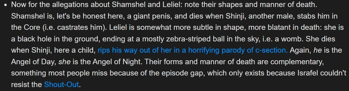 That just makes Shamshel even worse. | Fandom