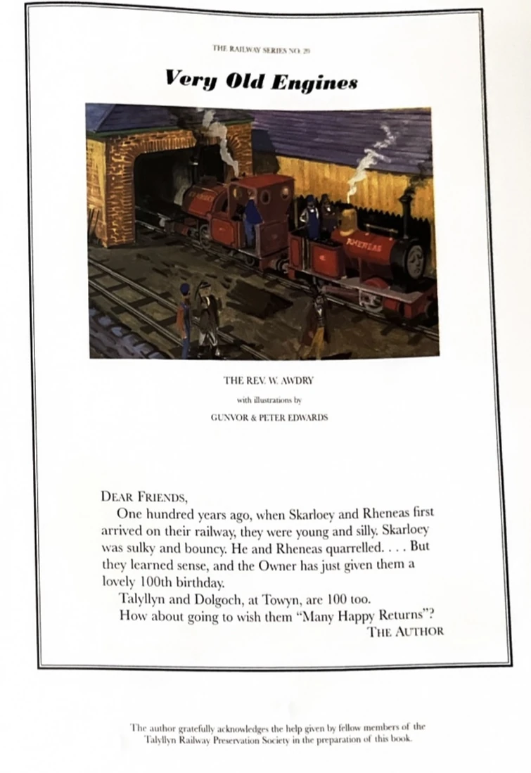 Very Old Engines | Fandom