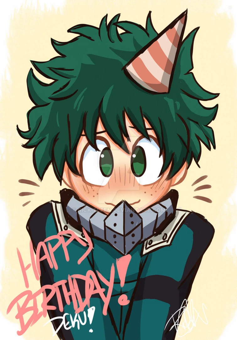 Happy Birthday Deku! | Fandom