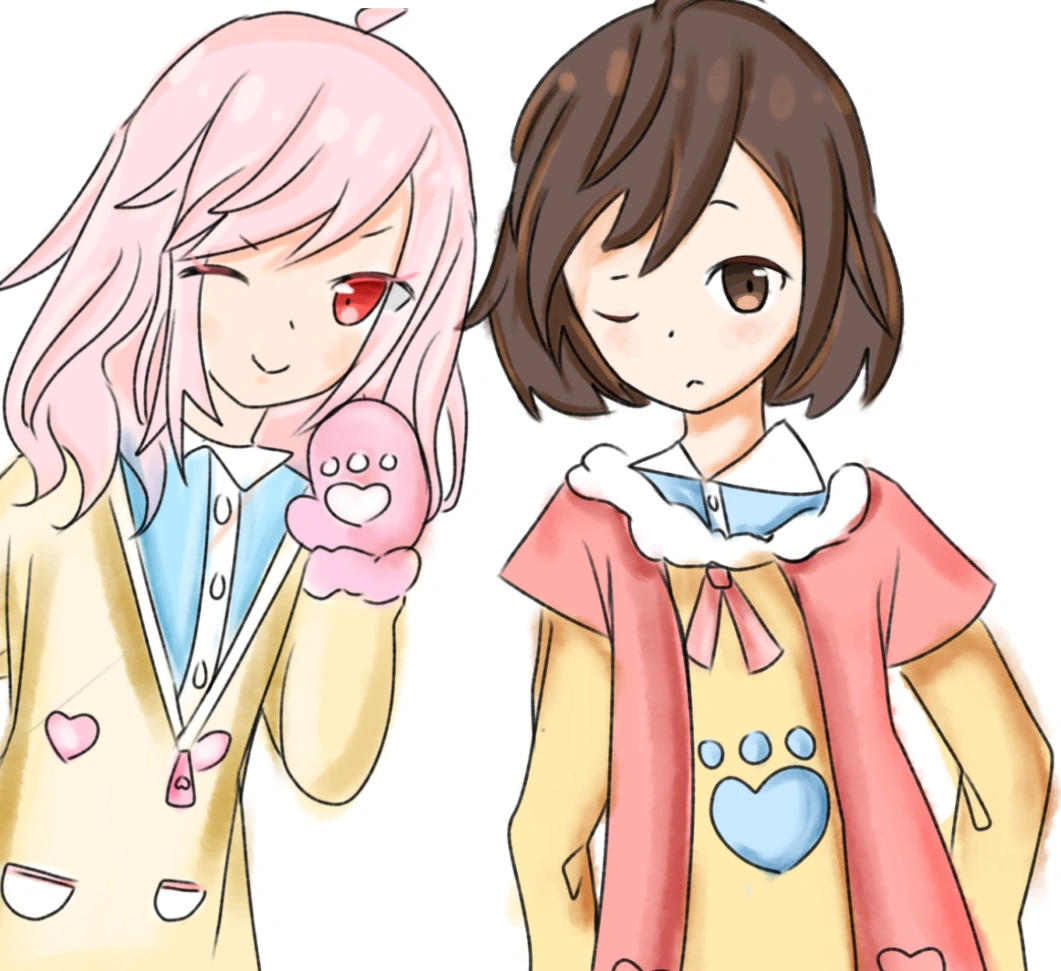 Mizuki and Ena are ready for winter :D | Fandom