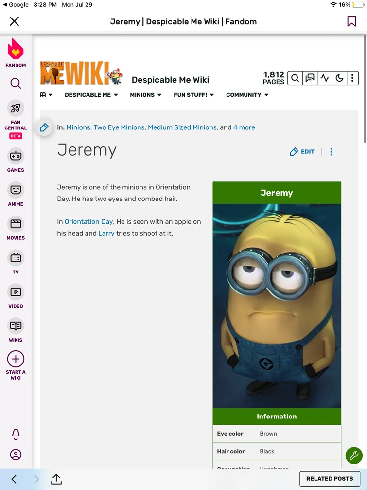 Discuss Everything About Despicable Me Wiki Fandom