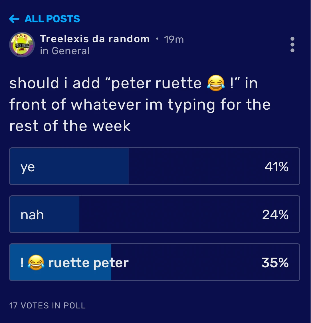 peter ruette 😂 ! (oki) | Fandom