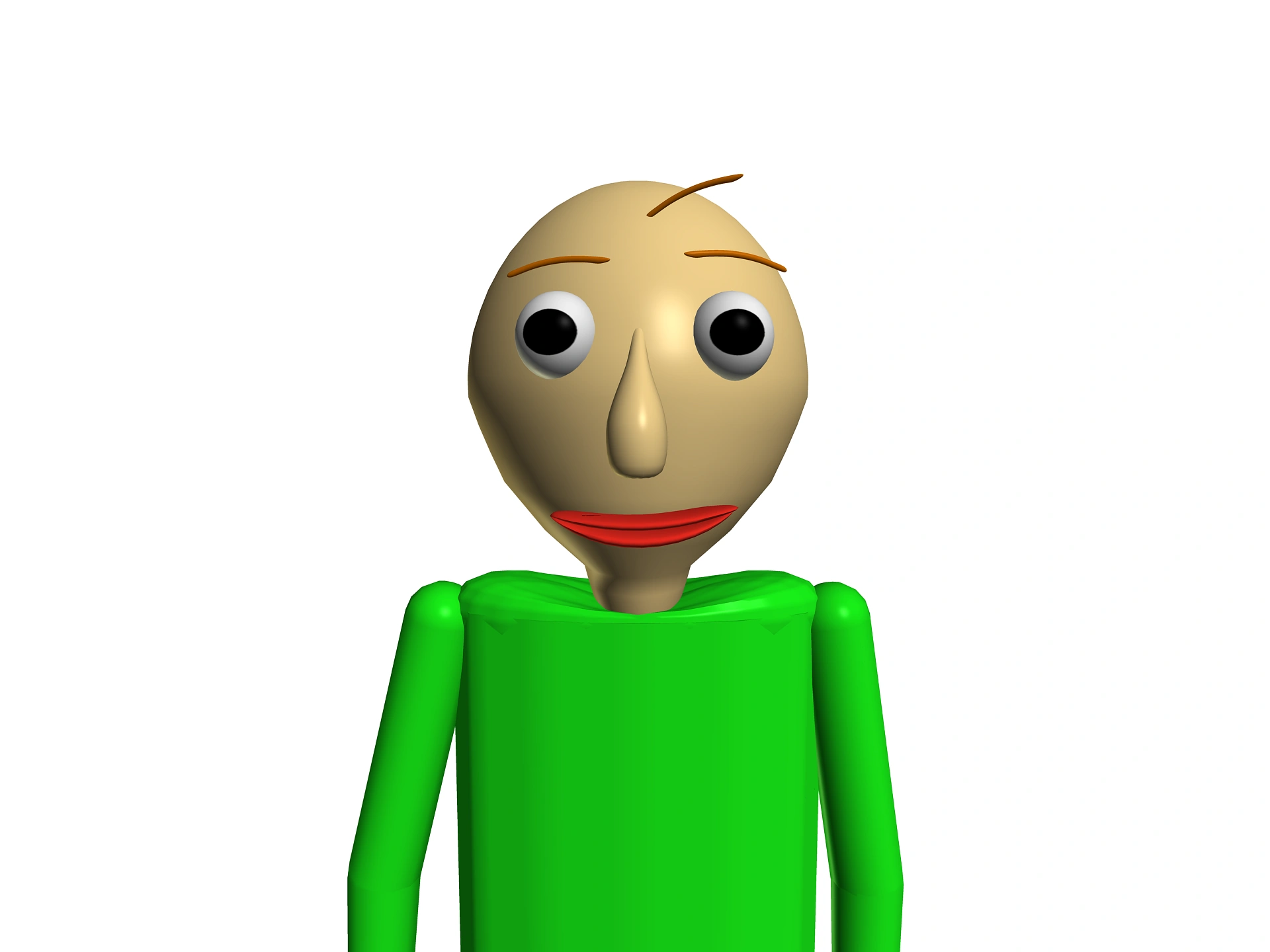 GUYS! HERES MY 32713902132189231th BALDI MODEL! | Fandom