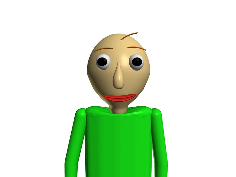 GUYS! HERES MY 32713902132189231th BALDI MODEL! | Fandom