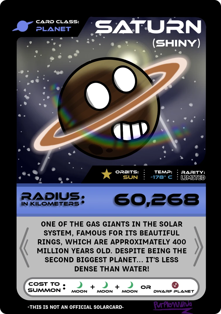 Shiny Jovian solarcards | Fandom