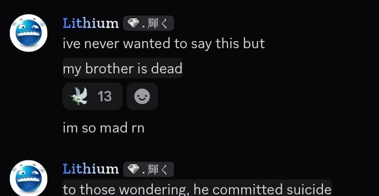 Lithium is dead. | Fandom