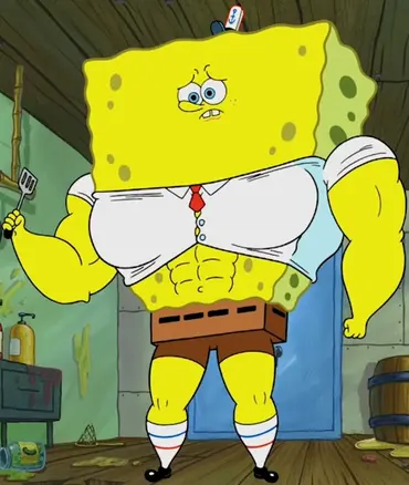 How many times SpongeBob was seen buff? | Fandom