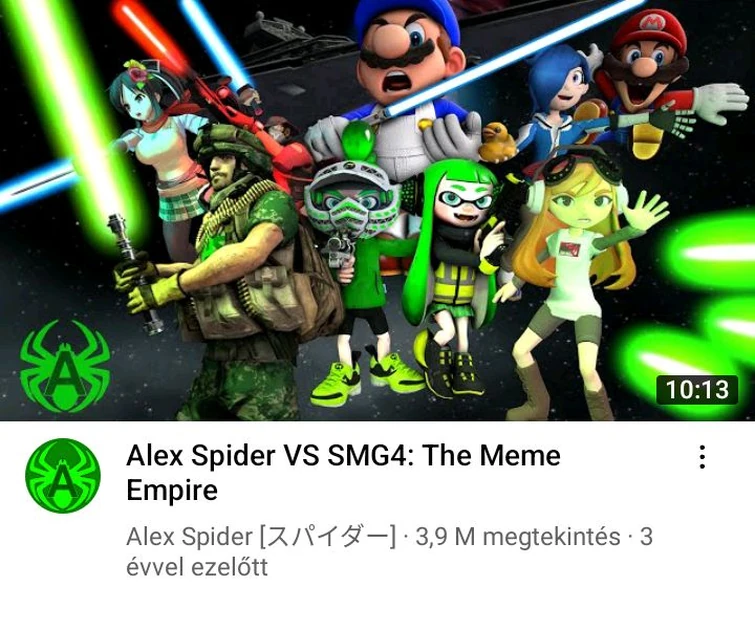Does Smg4 know about this Alex Spider video? | Fandom