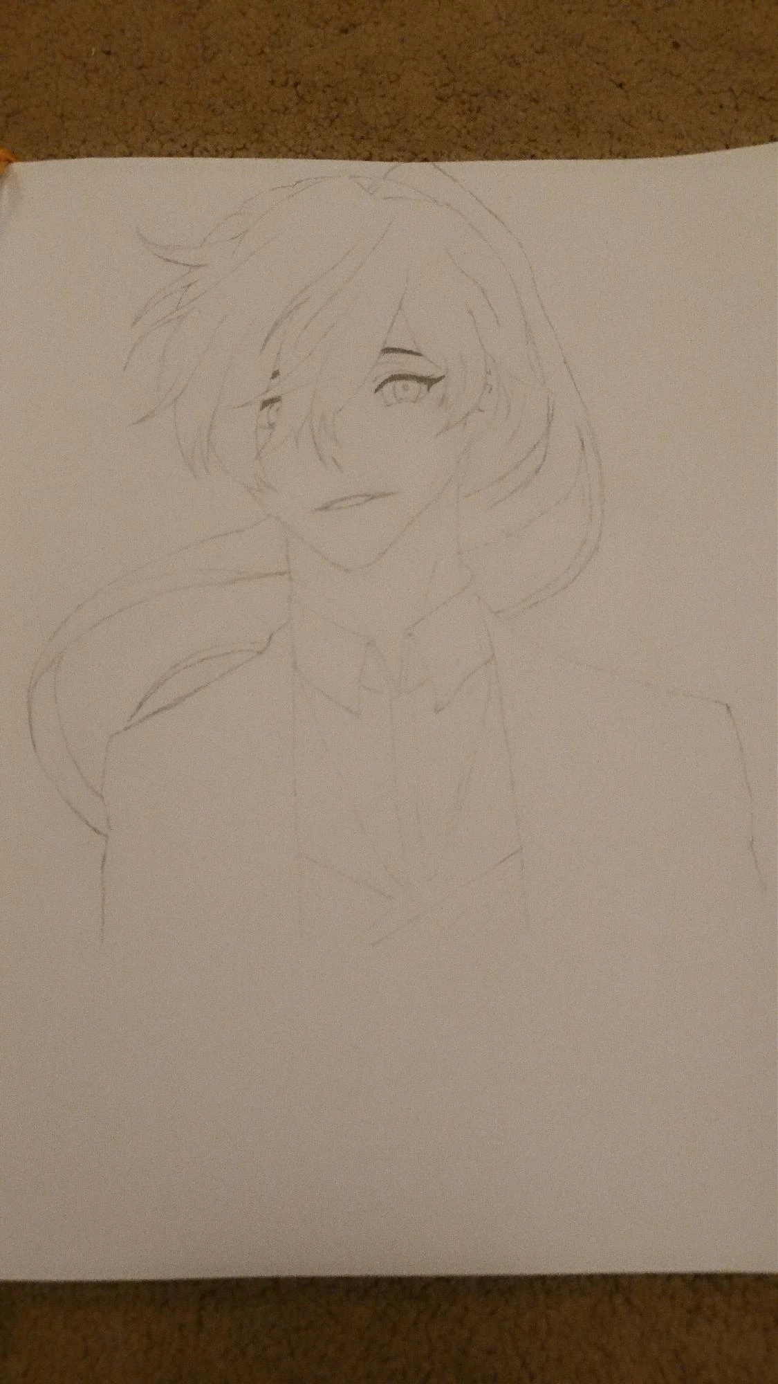 This my first ever anime drawing. | Fandom