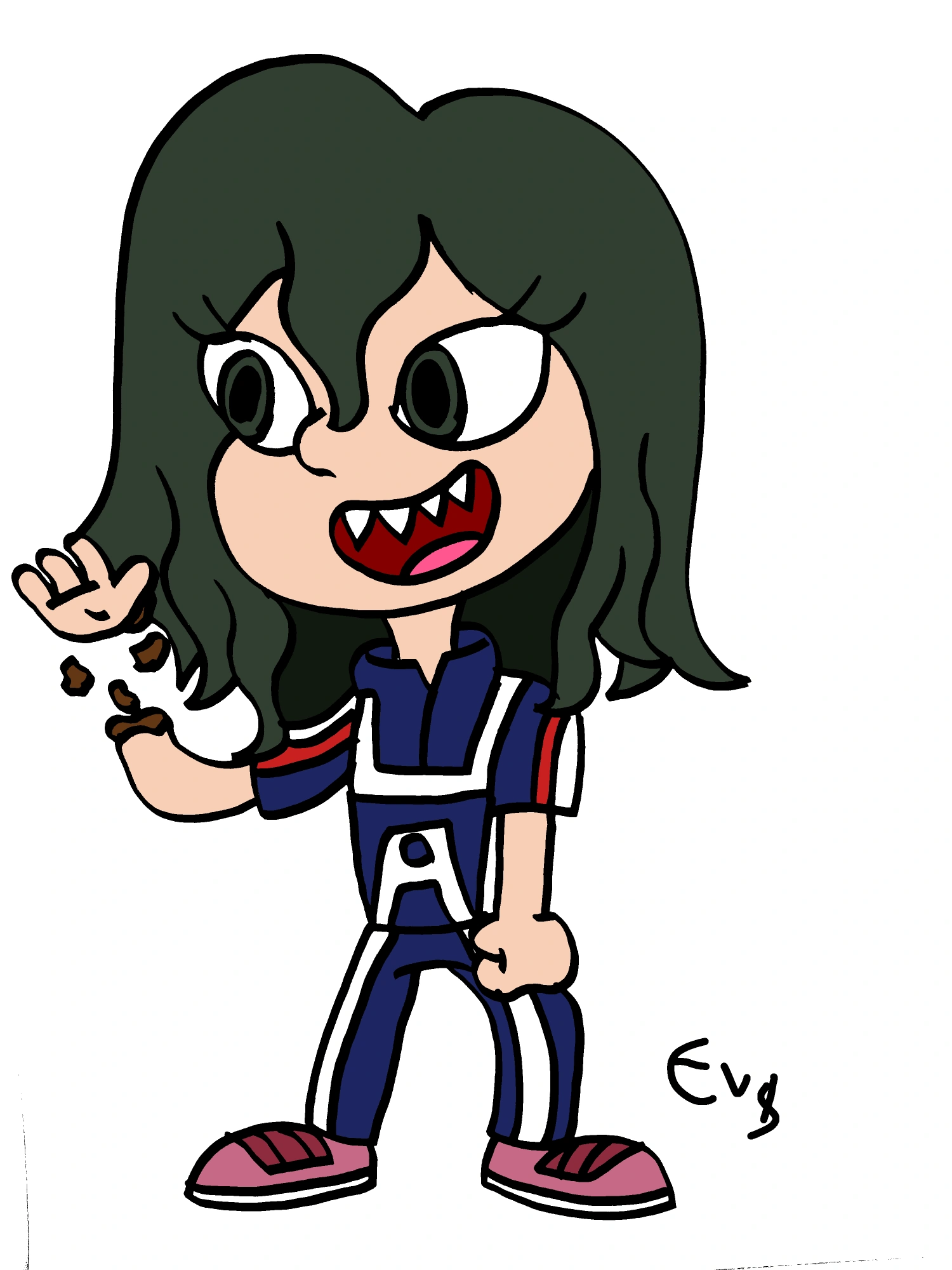 My drawing of Setsuna in the world of Star vs. the Forces of Evil ...