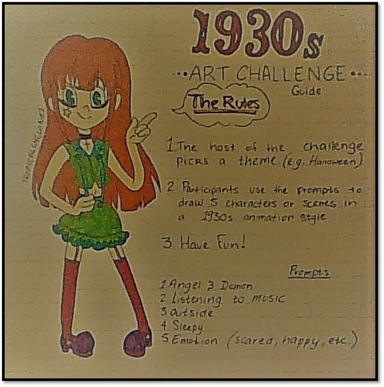 A 1930's style Art Contest! | Fandom
