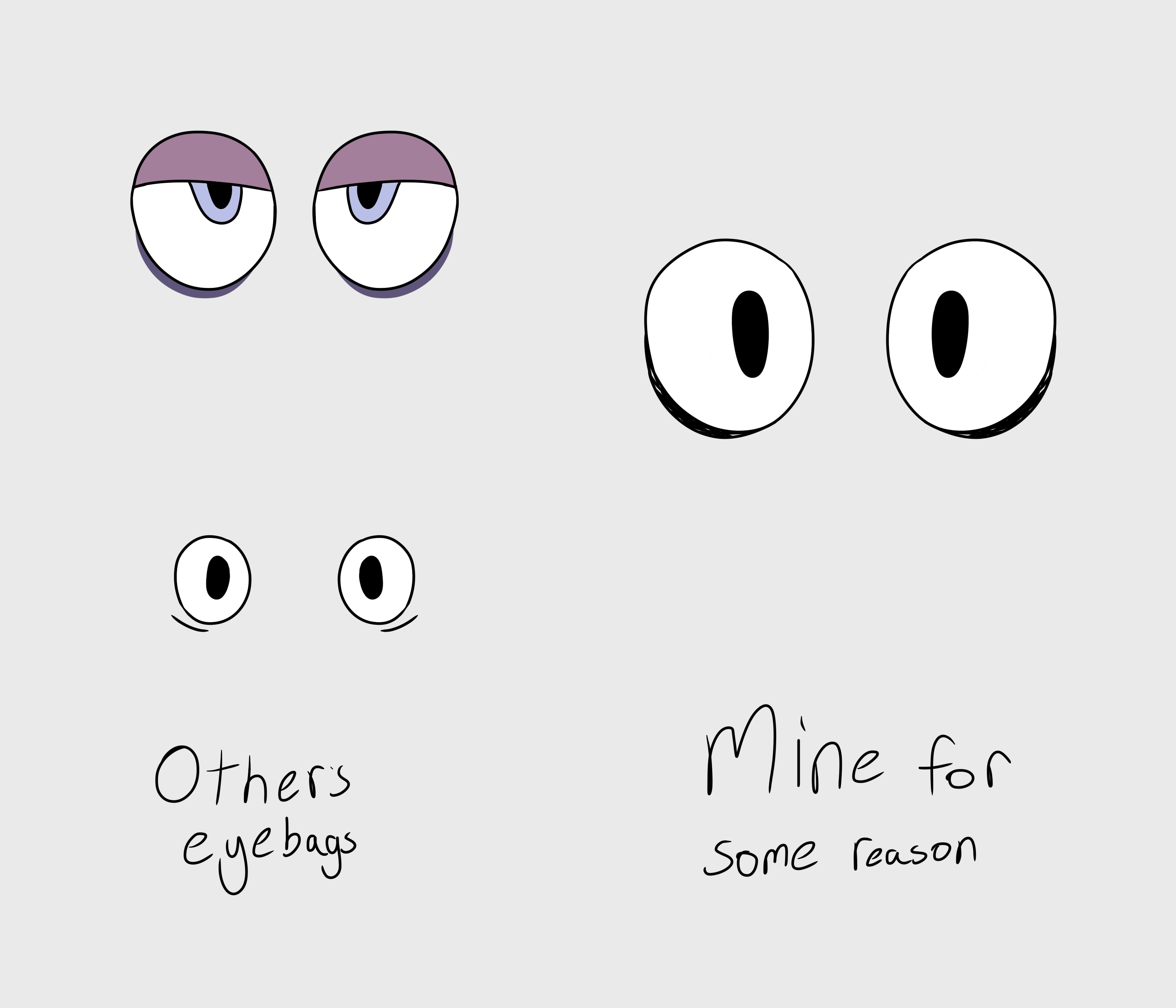 I just think it looks better with how I draw eyes | Fandom