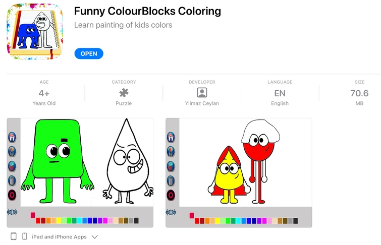 I FOUND THIS BOOTLEG COLOURBLOCKS APP | Fandom