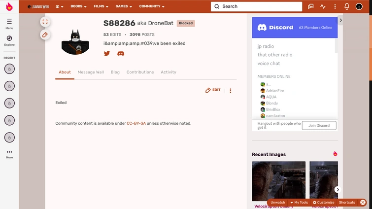 How can I see my block log? i would like to see why I am blocked for ...