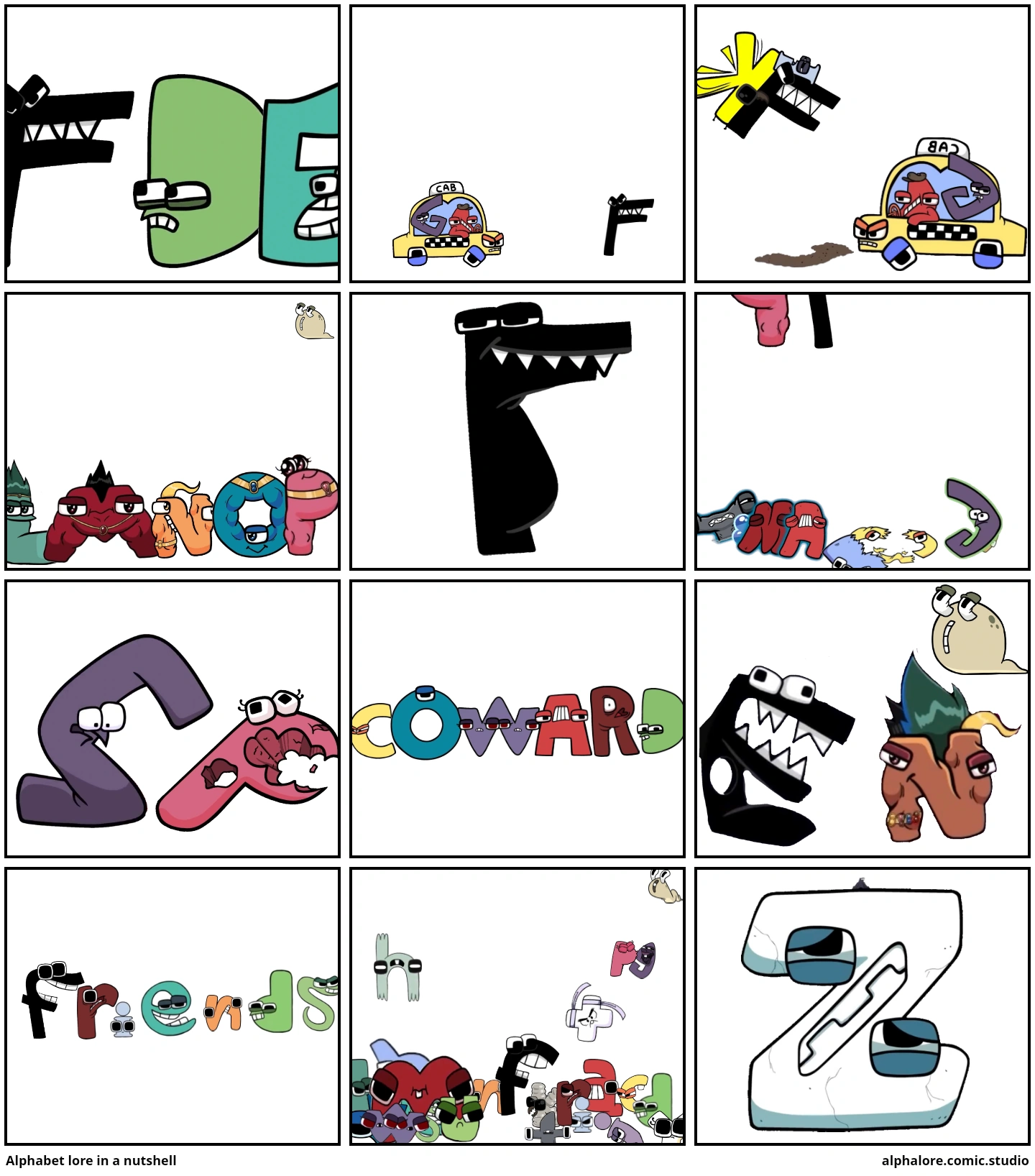 Comic 7 Alphabet Lore In A Nutshell Fandom