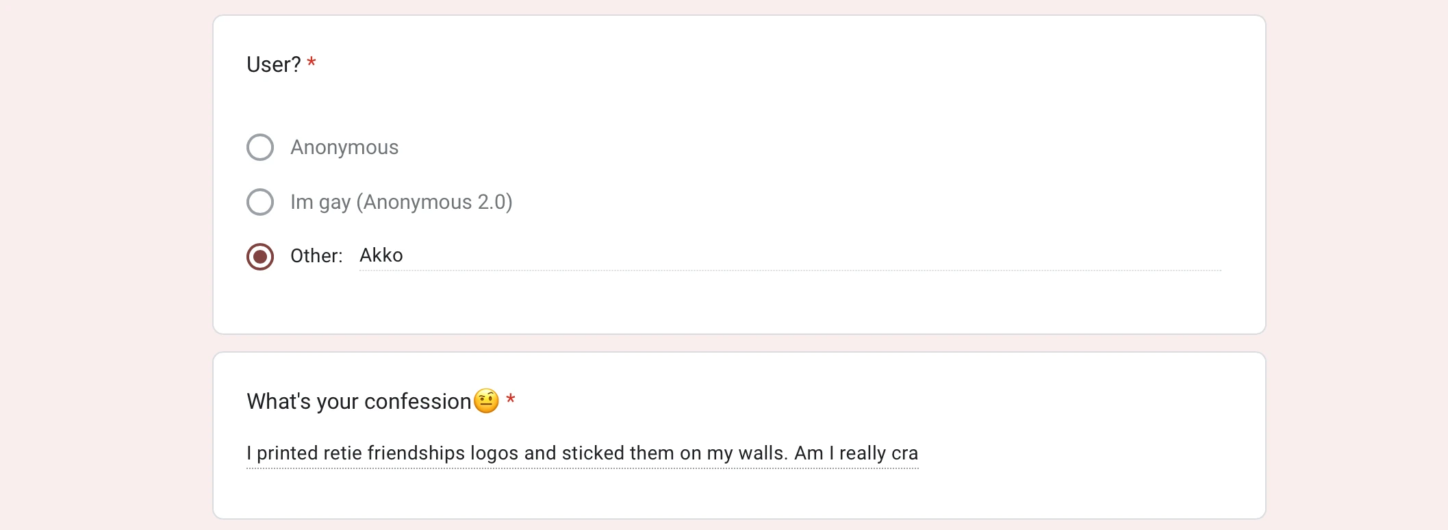 YIPPEEE MORE CONFESSIONS | Fandom