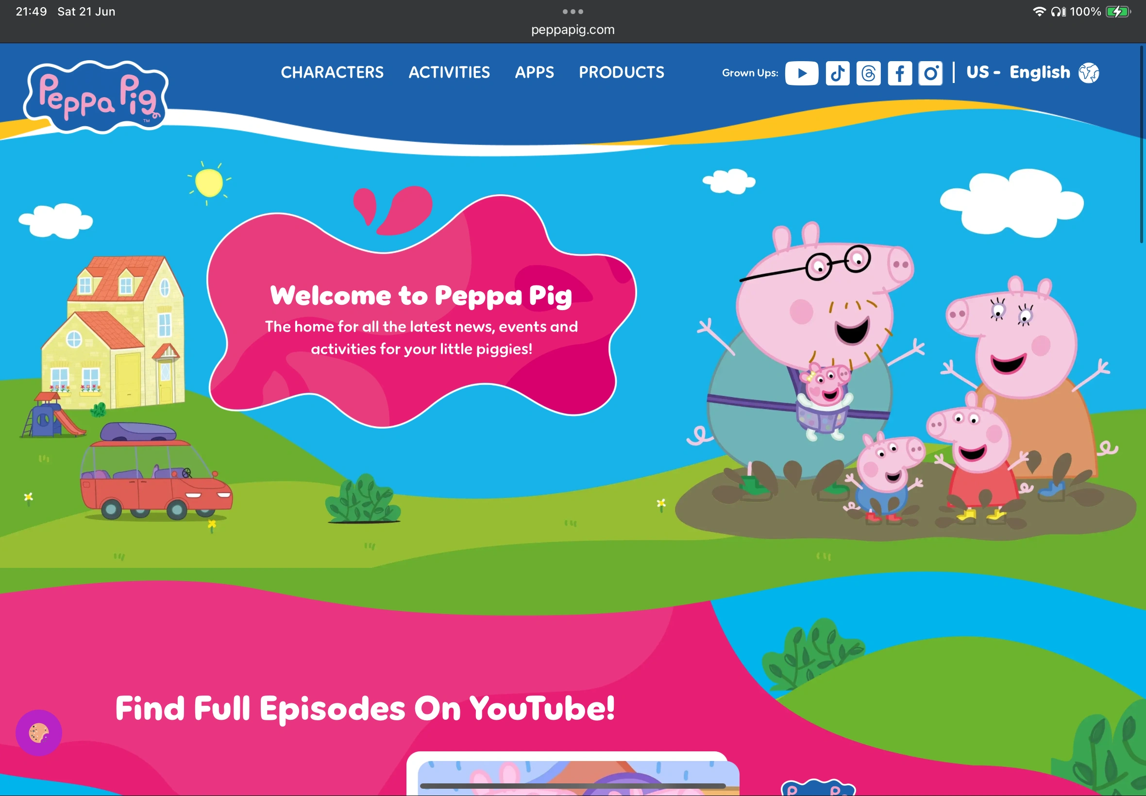 The Peppa pig website has been changed. | Fandom