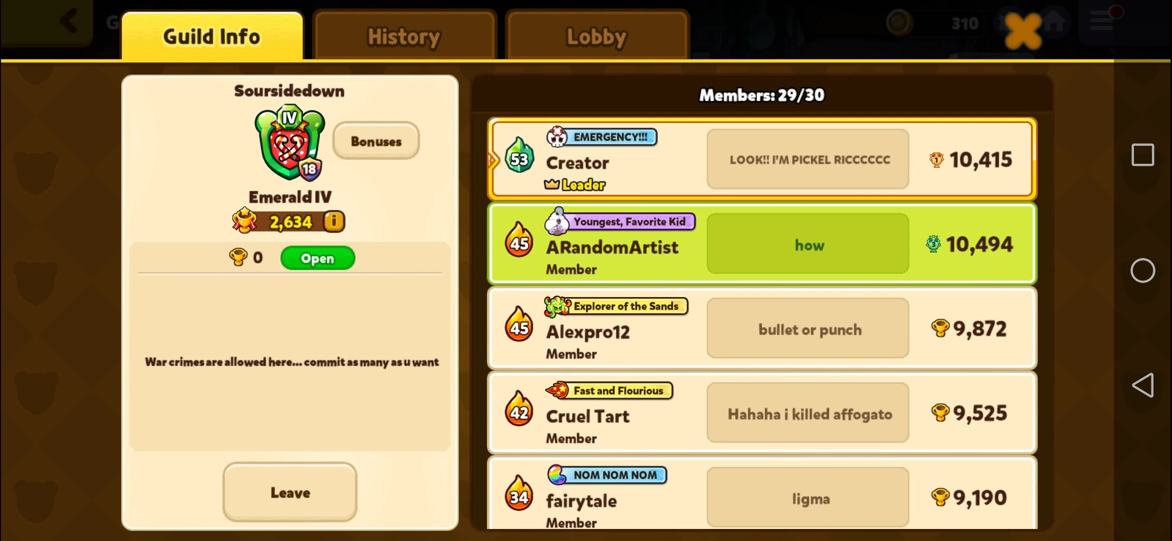 Random images from my guild | Fandom