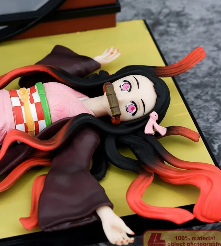 Nezuko figure laying on the floor | Fandom