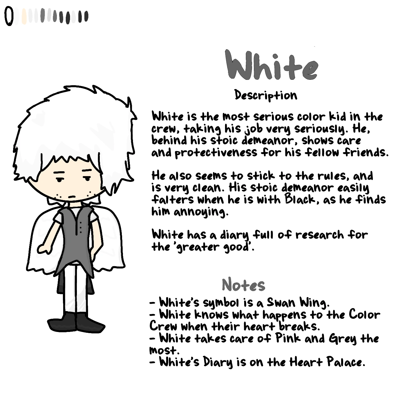 [OC Art]🌈The Color Kids - White and Black🤍🖤🌈(Don't ignore) | Fandom