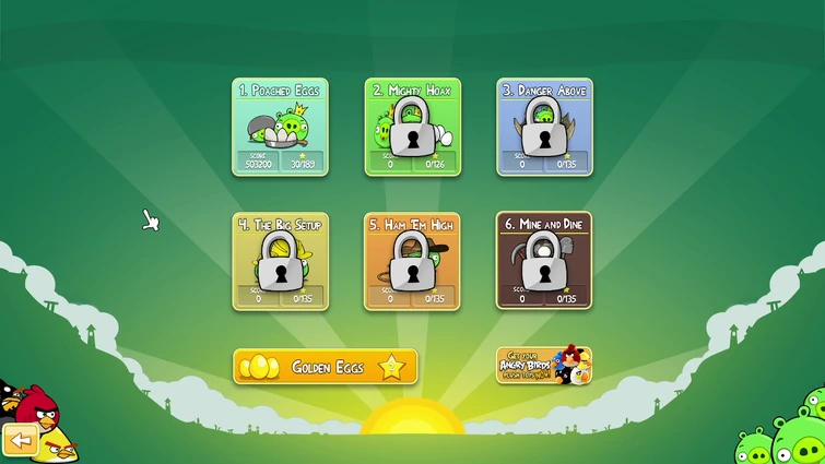 I finally found and downloaded my favorite version of Angry Birds ...