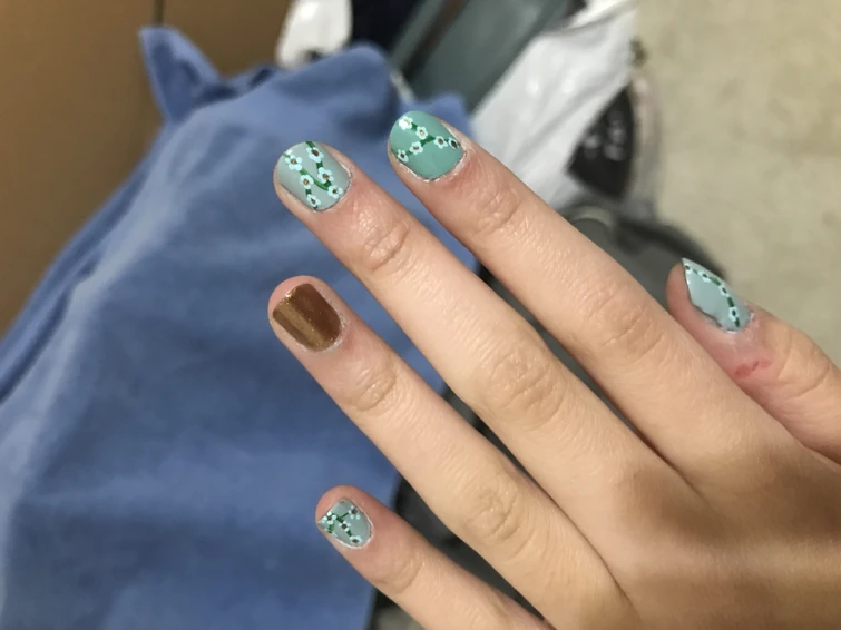 After 2 hours of painting my nails, I still am not done | Fandom