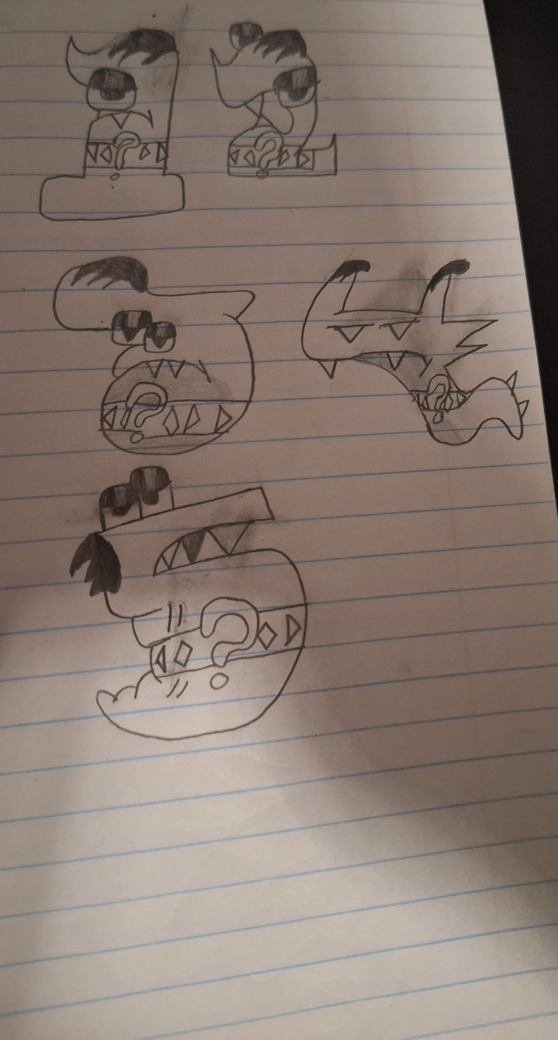 Emo Numbers concept | Fandom