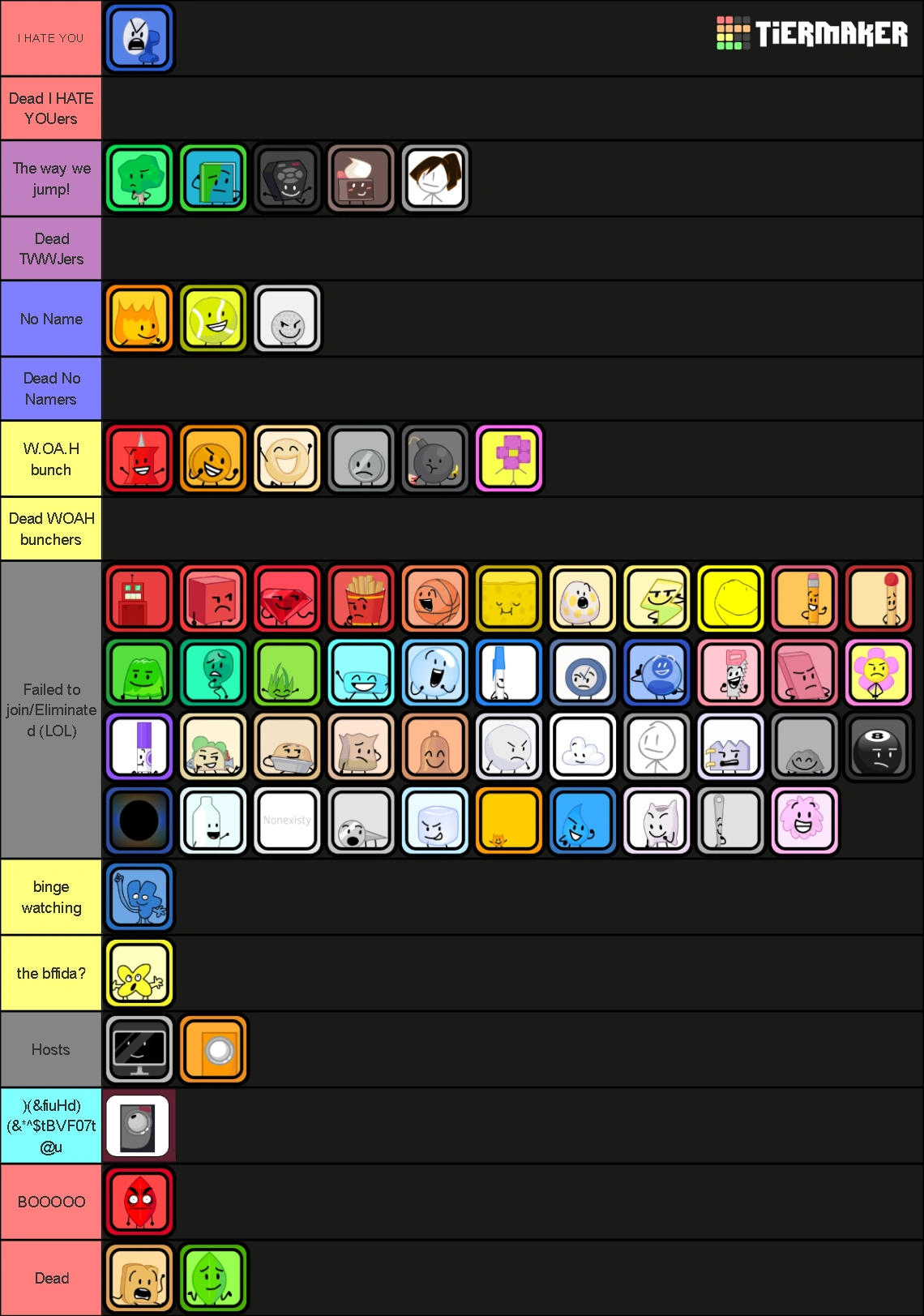 BFDIA 8 rewritten | Fandom