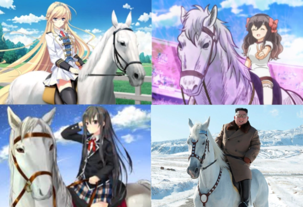 Anime on horseback, epic | Fandom