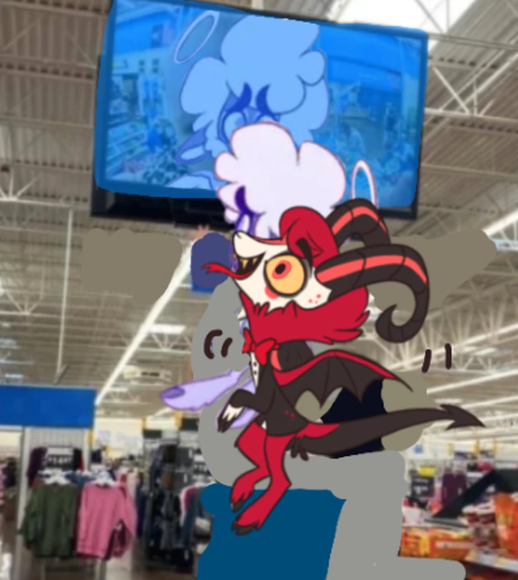 Breaking News!:a red lizard is holding a goat at a Wal-Mart camera | Fandom