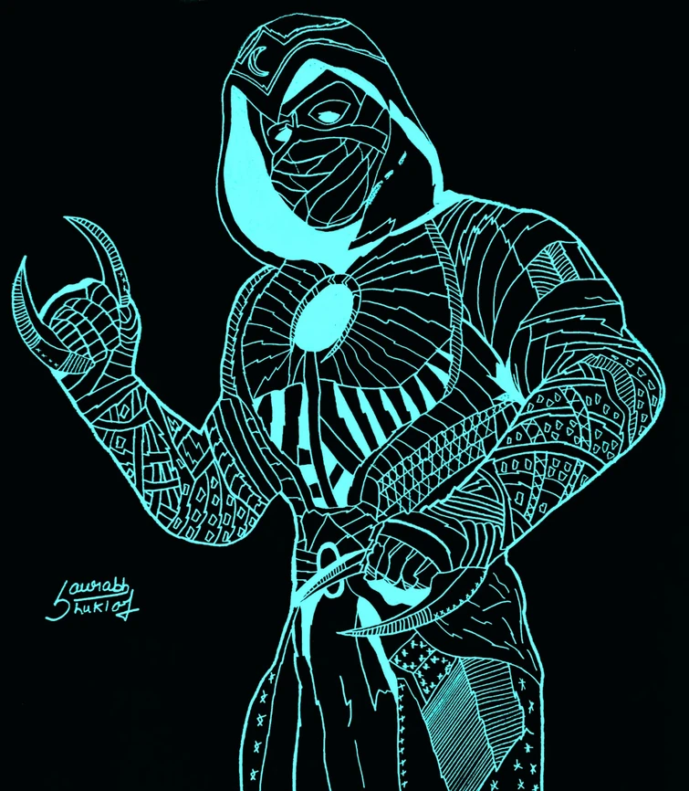 Moon Knight Sketch | Fandom