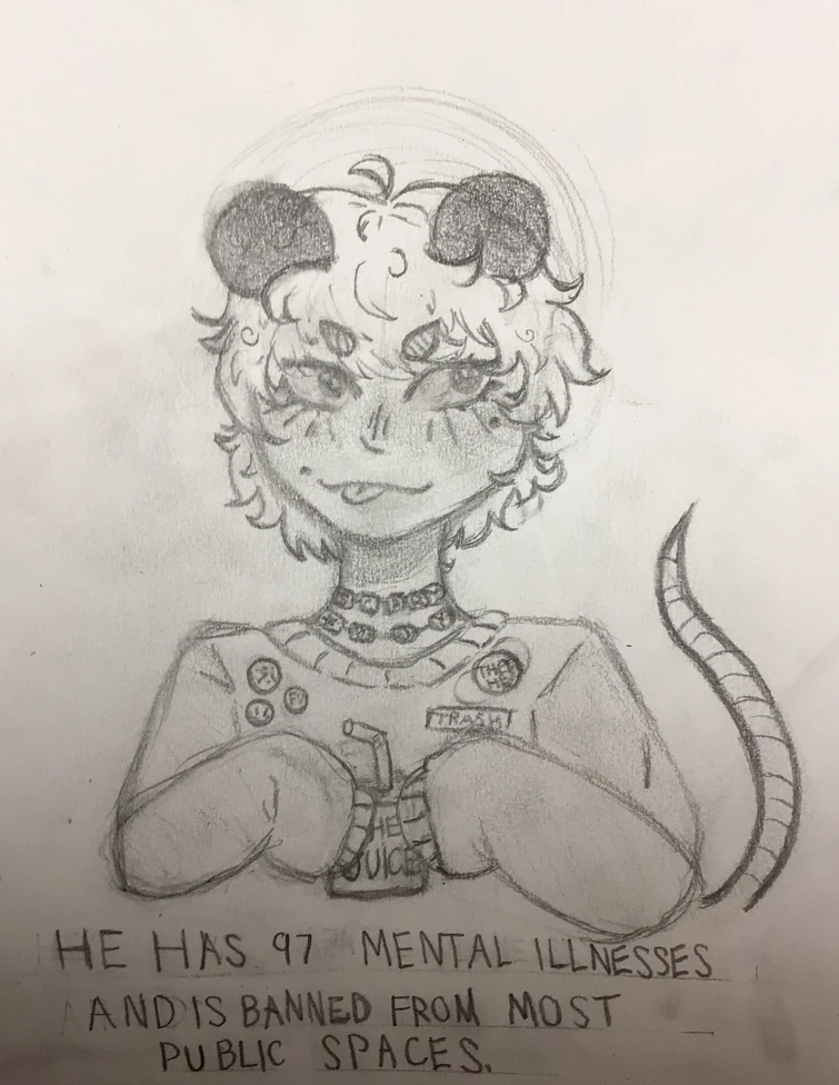 Sketch for feralcore oc!, | Fandom