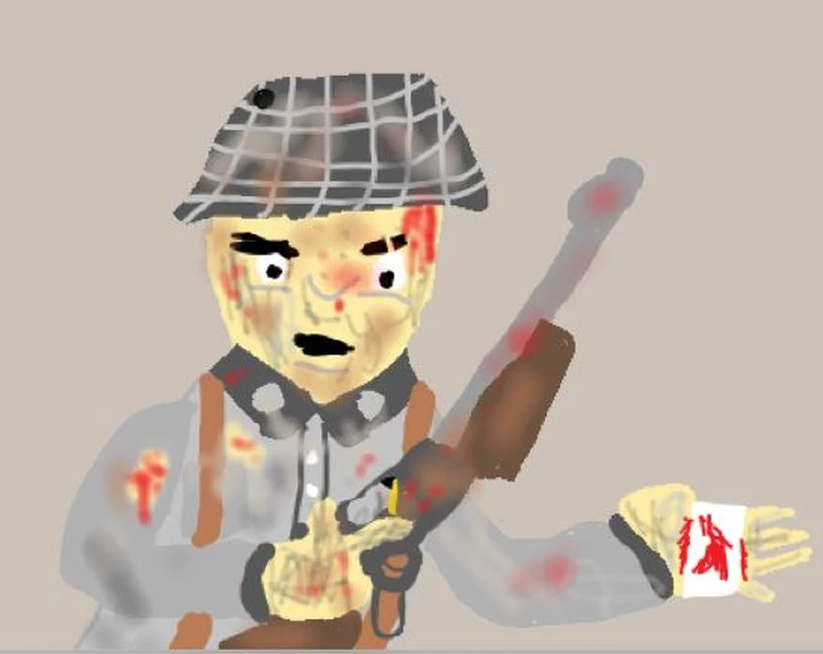 Cetan soldier and his jammed M1899 LA rifle. 1910 | Fandom