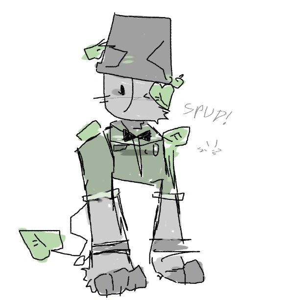 lazy spud! doodle | Fandom