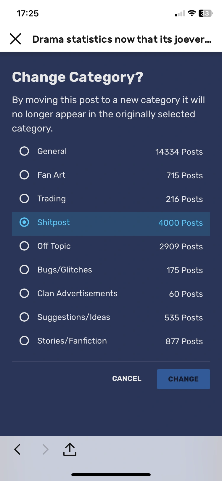 Shitpost has recieved 4000 posts. | Fandom