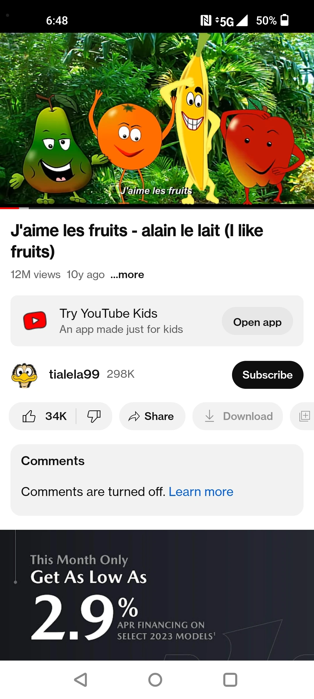 II Season 1 mouth on French nursery rhyme video. | Fandom