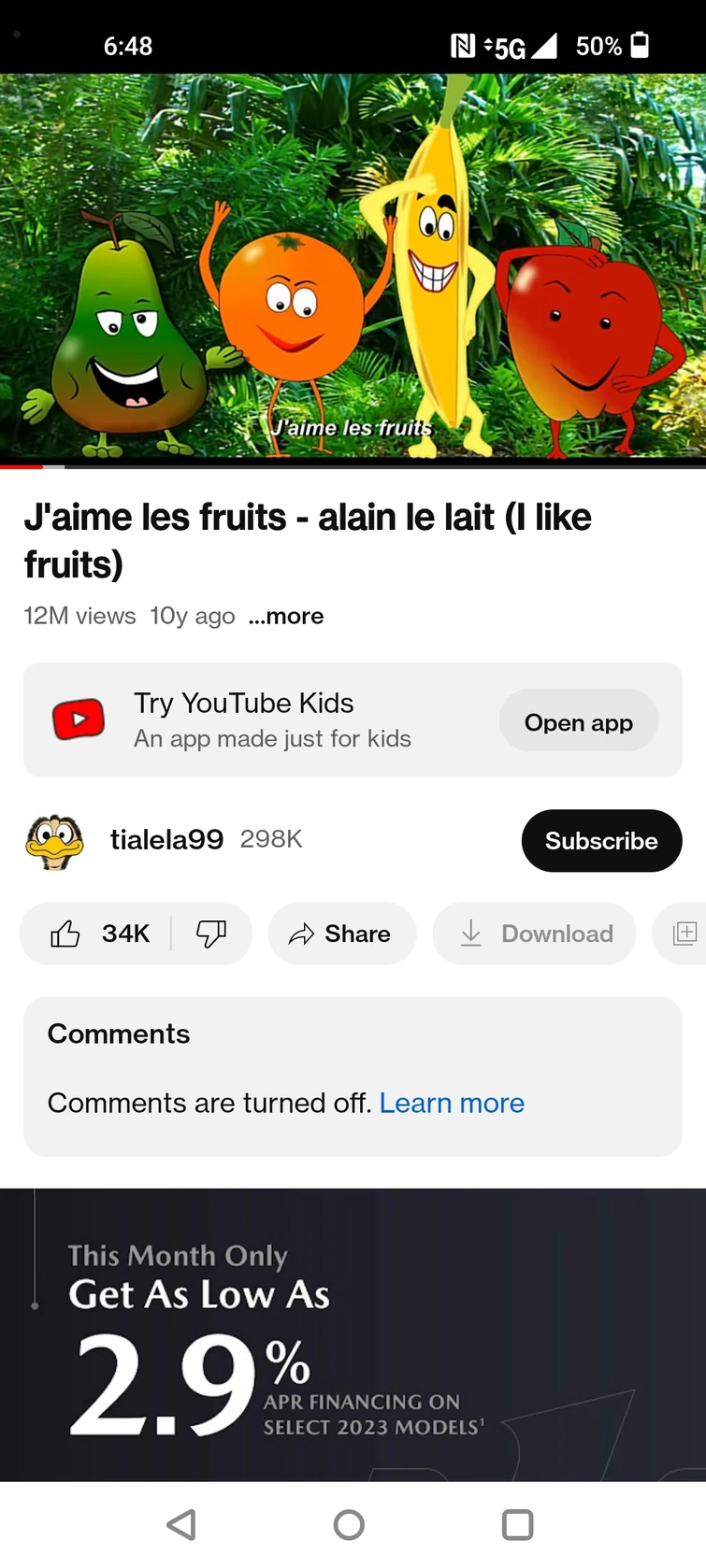 II Season 1 mouth on French nursery rhyme video. | Fandom