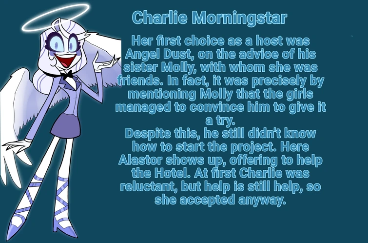 So since I made an angelic form of Charlie, I thought I'd make a whole ...